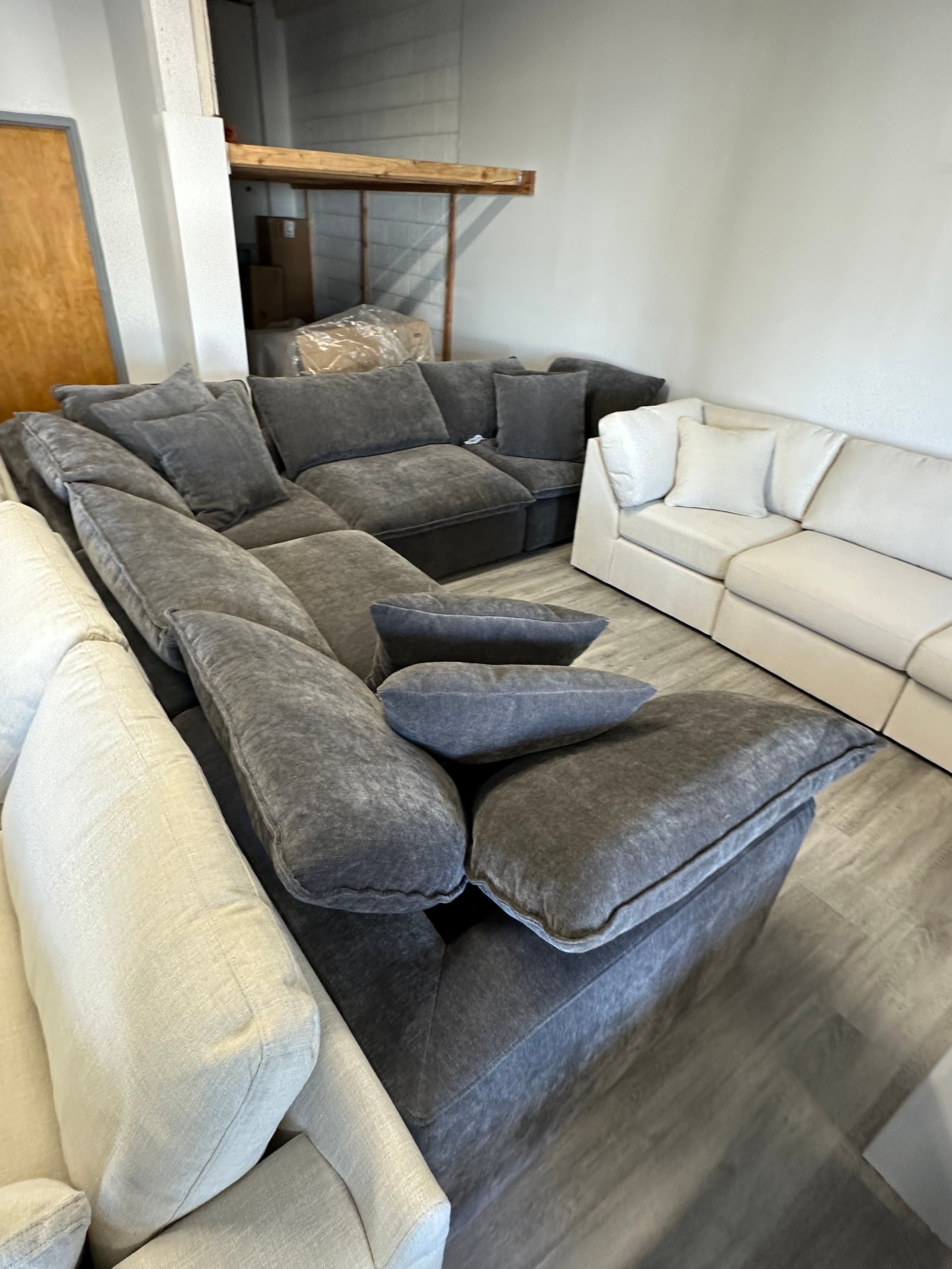 Sofology grey corner sofa store